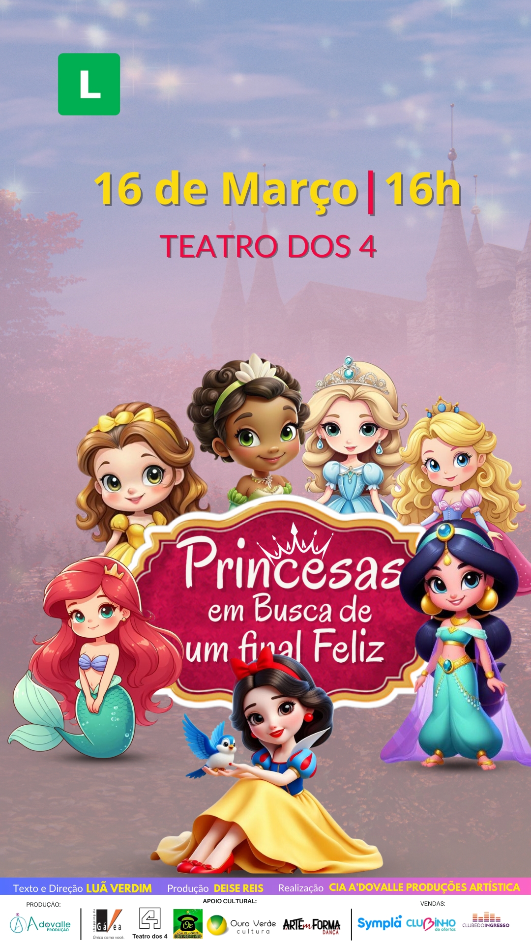 Programacao - Teatro dos 4