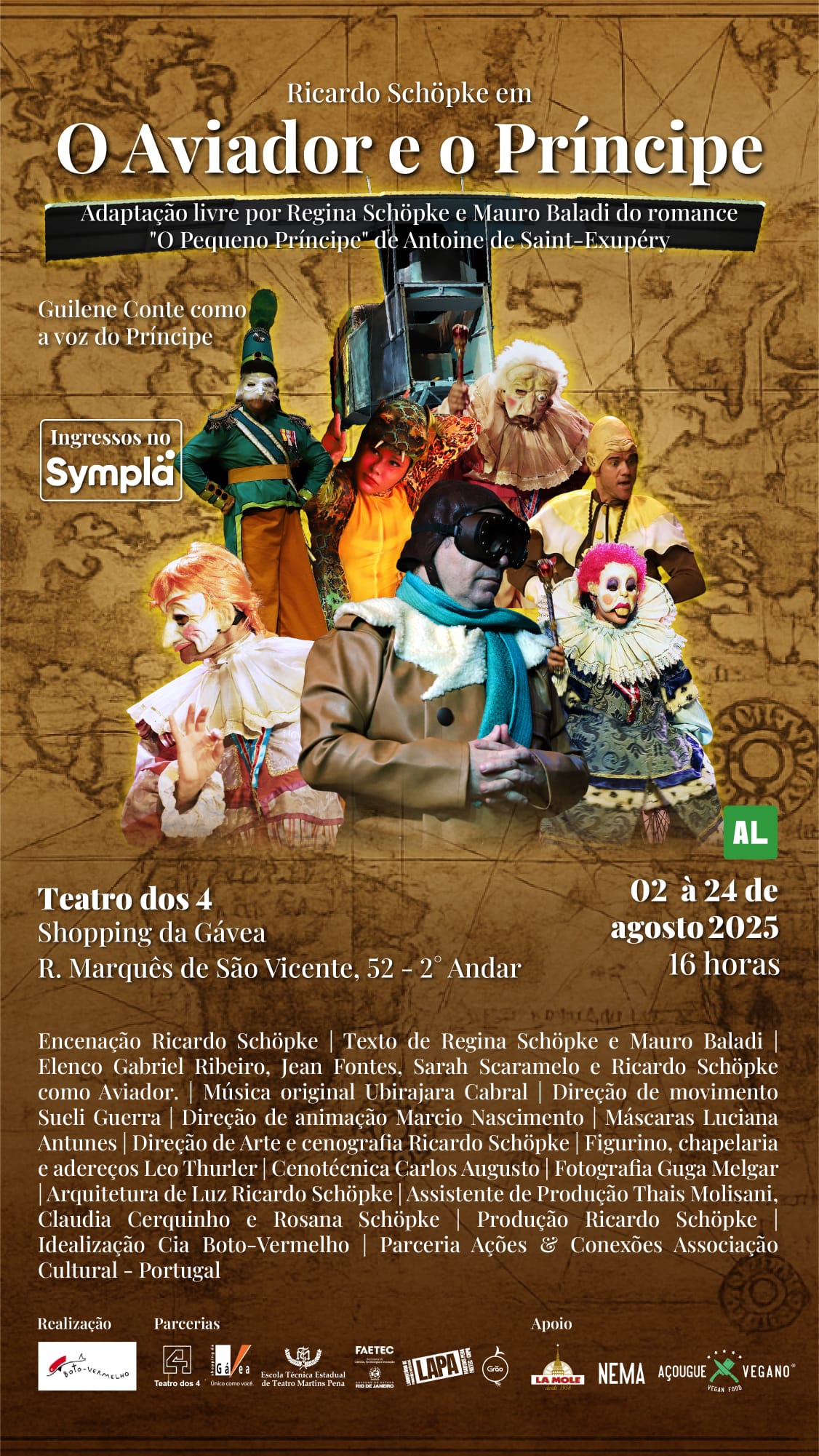 Programacao - Teatro dos 4