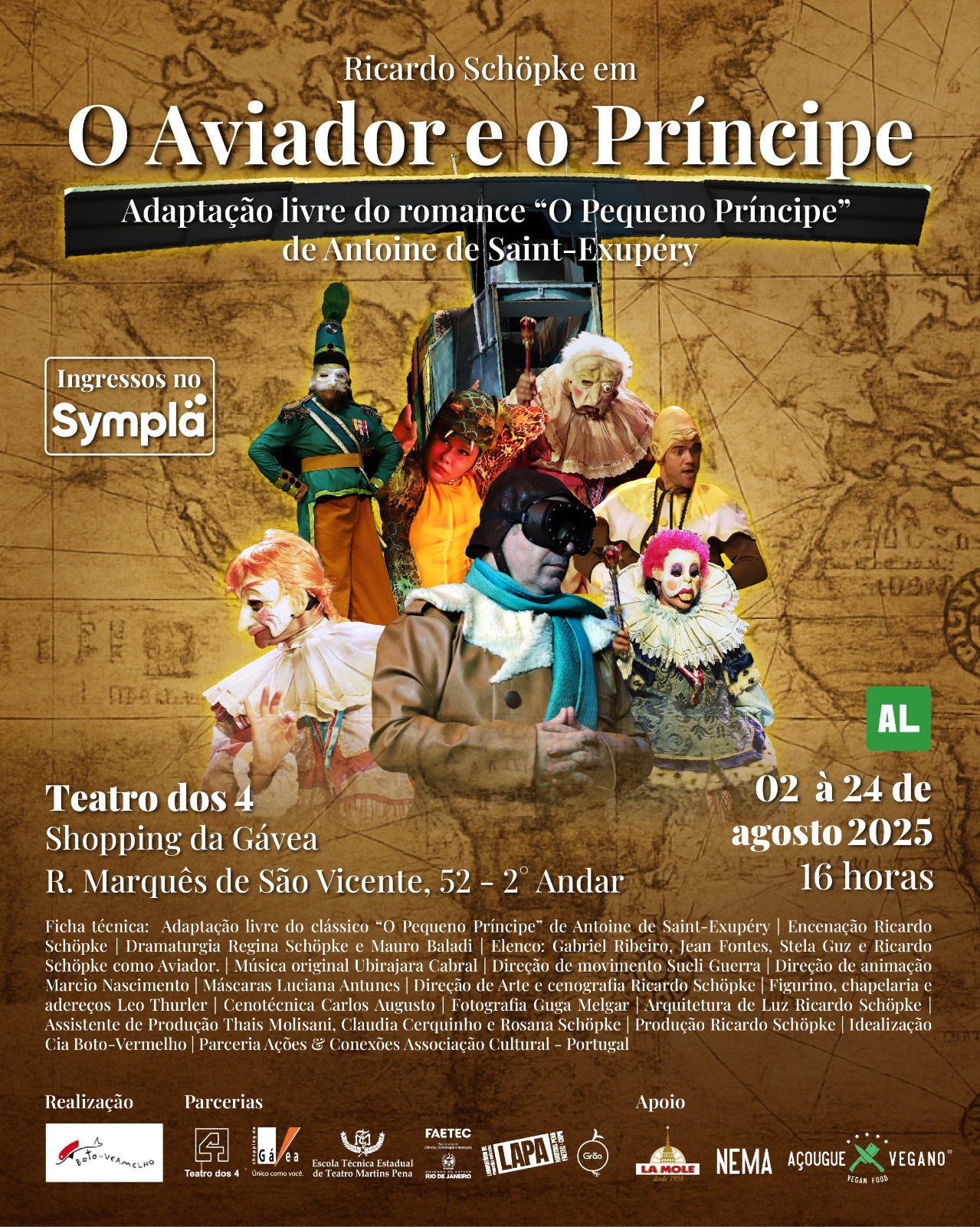 Programacao - Teatro dos 4